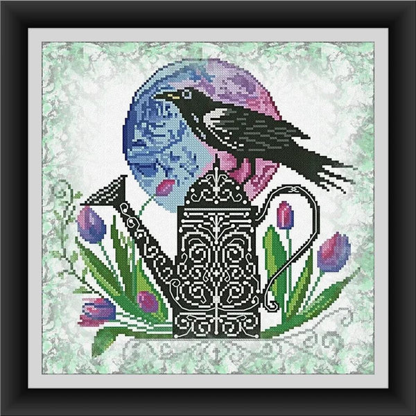 Gothic Garden Guardian | ALESSANDRA ADELAIDE NEEDLEWORKS – Liberty Hill ...