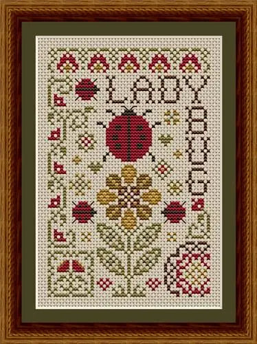 Gathered from the Garden - Ladybug | Happiness is HeartMade – Liberty ...